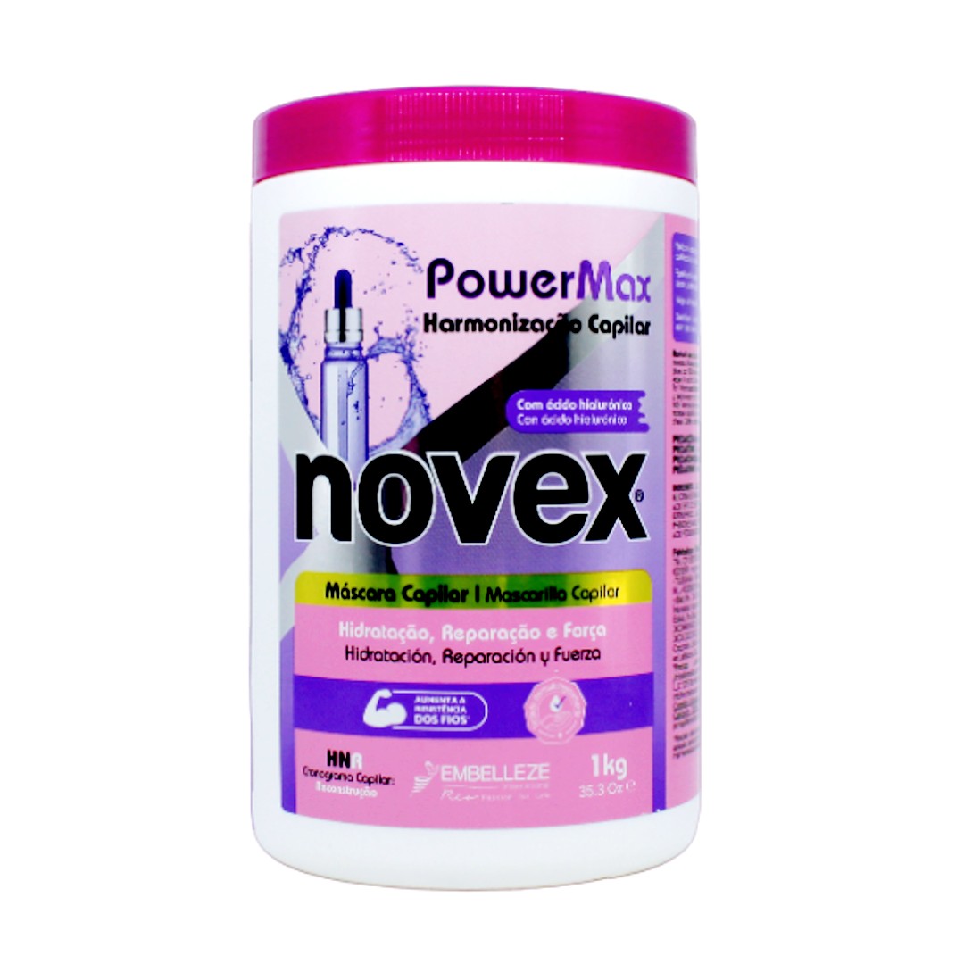 Novex PowerMax Mascara, Haarmaske, Embelleze, 1Kg – latin-flavour
