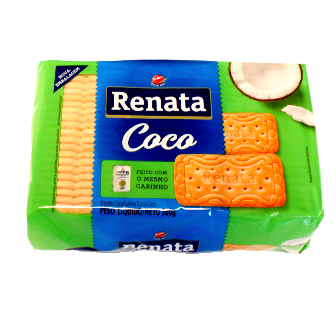 Bolacha Coco Kekse Mit Kokosgeschmack Renata 360g Latin flavour Bolacha Coco Kekse Mit Kokosgeschmack Renata 360g Latin flavour